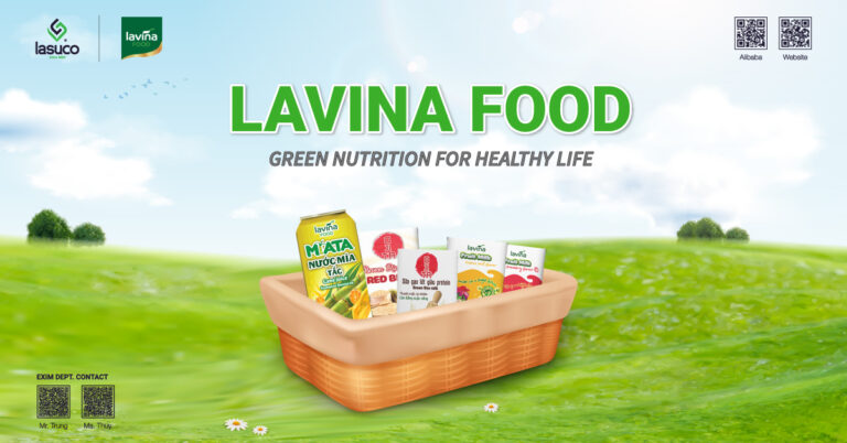 LAVINA FOOD - GREEN NUTRITION FOR HEALTHY LIFE - LASUCO